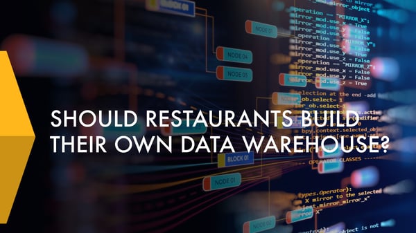 Restaurants: Building Your Own Data Warehouse Is Senseless